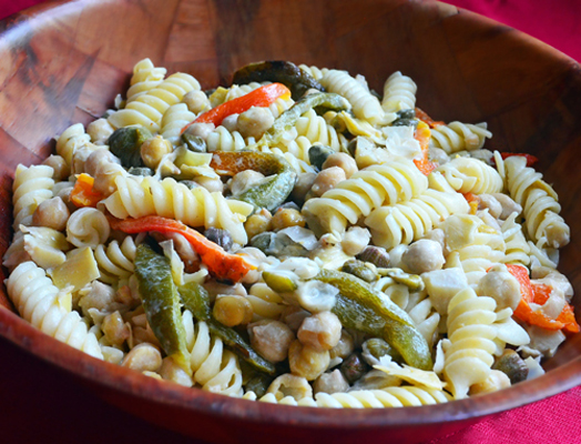 Aegean Pasta Salad Recipe - American Vegan Society