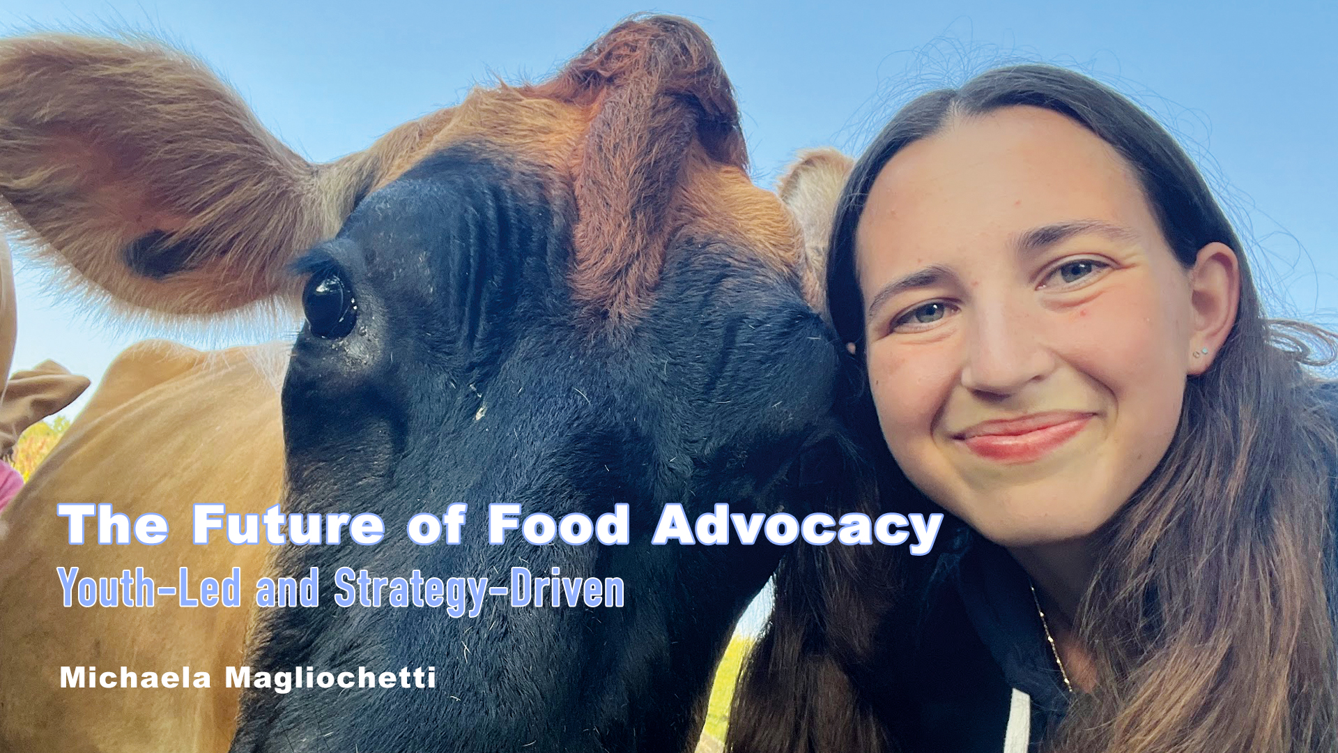 The Future of Food Advocacy - American Vegan Society
